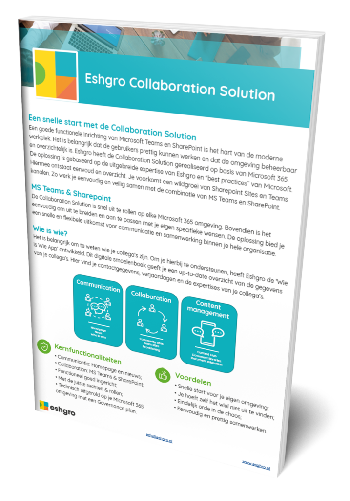 Eshgro Collaboration Solution - Eshgro | Cloud Service Provider